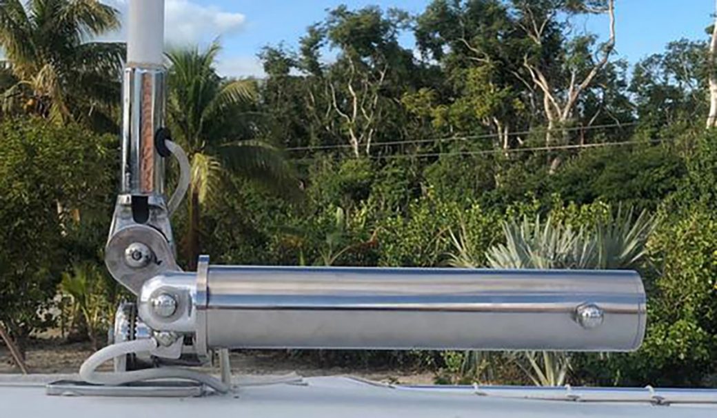 New Stainless Steel Electric Antenna Lift with an optional auto stow ...